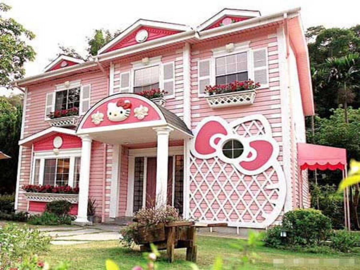 Desain Rumah Imut Yang Menggemaskan Dengan Konsep Hello Kitty – GMS ...